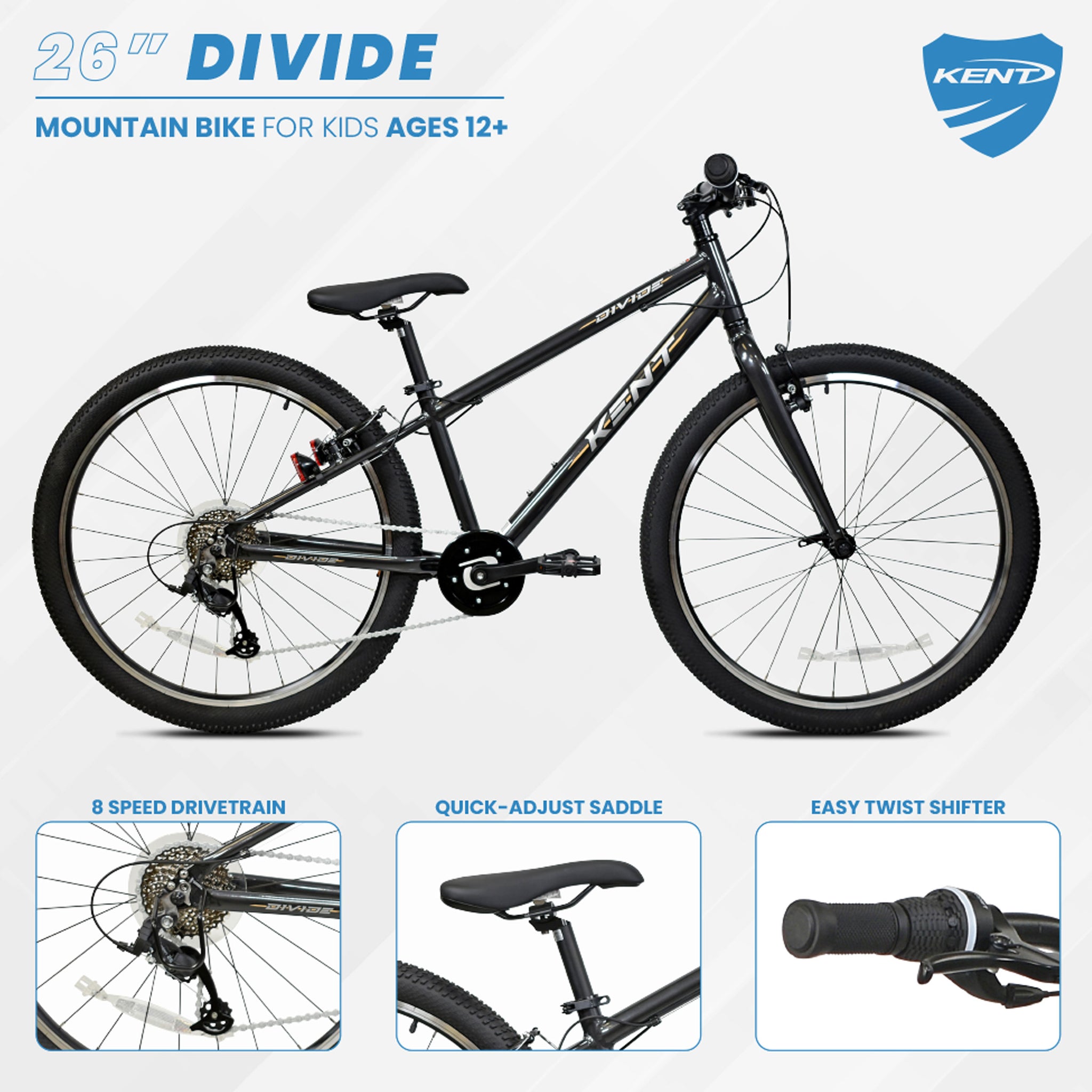 Mendham Bike Co. | Discount Bikes | 26" Kent Divide Mountain Bike for ...
