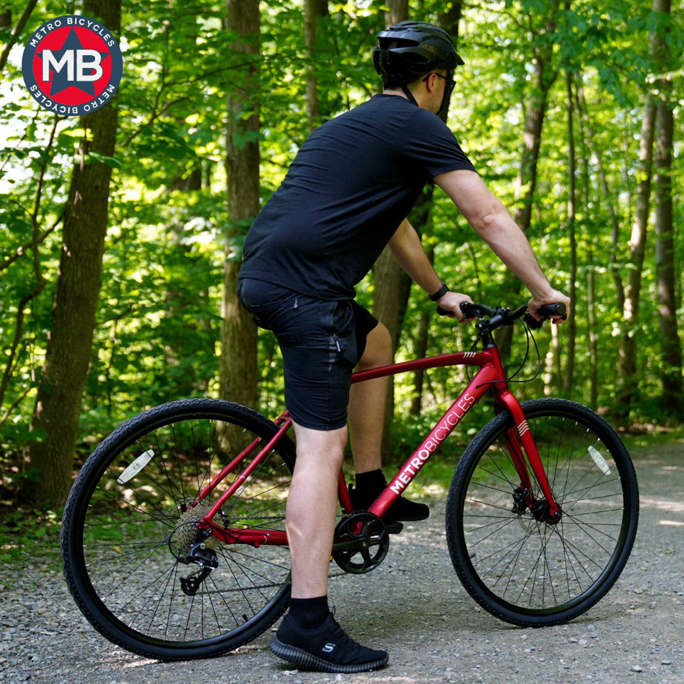 Mendham Bike Co. | Discount Bikes | 700c METRO Bicycles H2 Hybrid Commuter Bike For Adults Ages ...